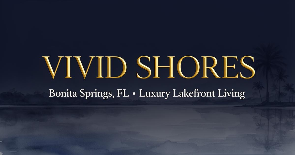 Community Updates & News | Vivid Shores Bonita Springs